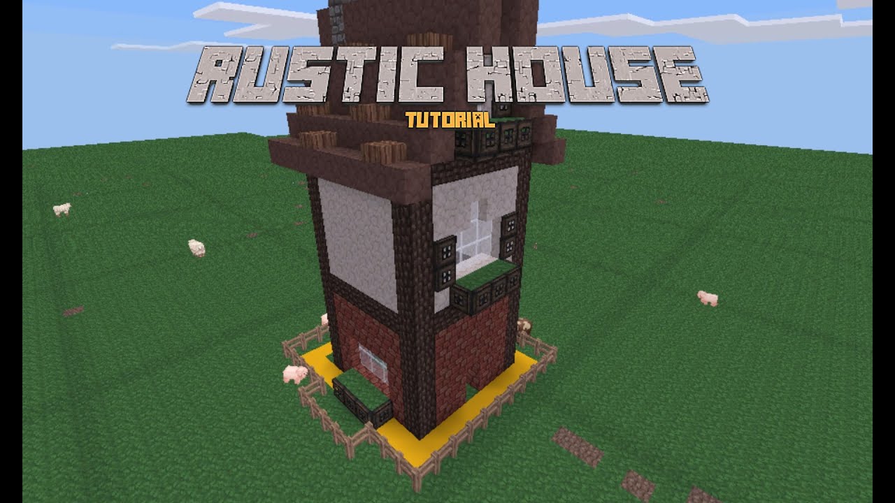 Minetest Rustic House Tutorial - YouTube
