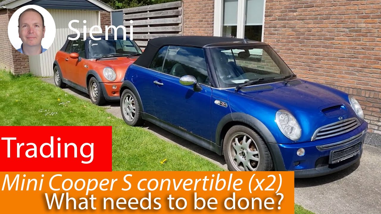 Bought 2 Mini Cooper S convertible r52 and do a walkaround - YouTube