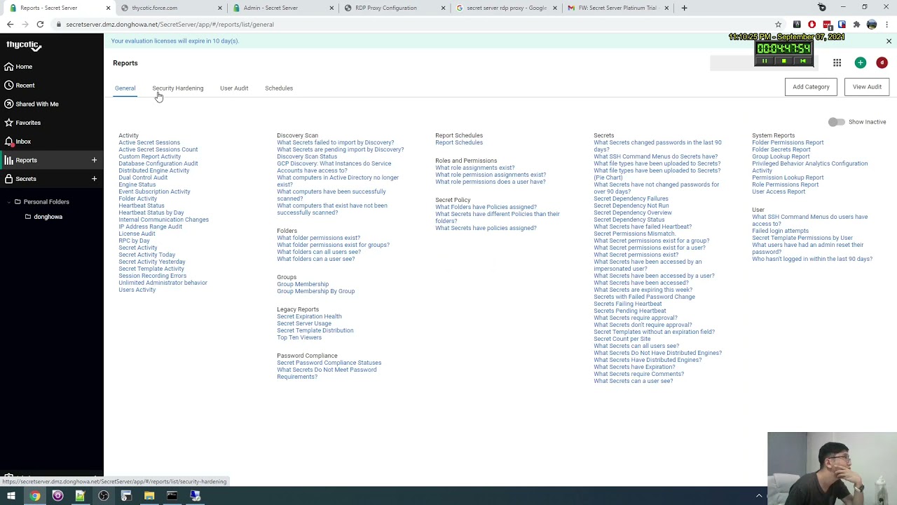 3. PAM - Thycotic Secret Server Install Trial Licenses - YouTube