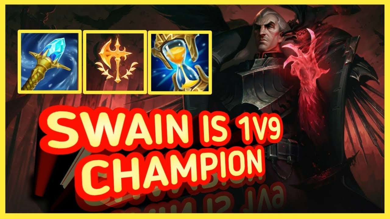 WILD RIFT GAMEPLAY S11 RANKED SWAIN SOLO LANE IS 1V9 CHAMPION - YouTube