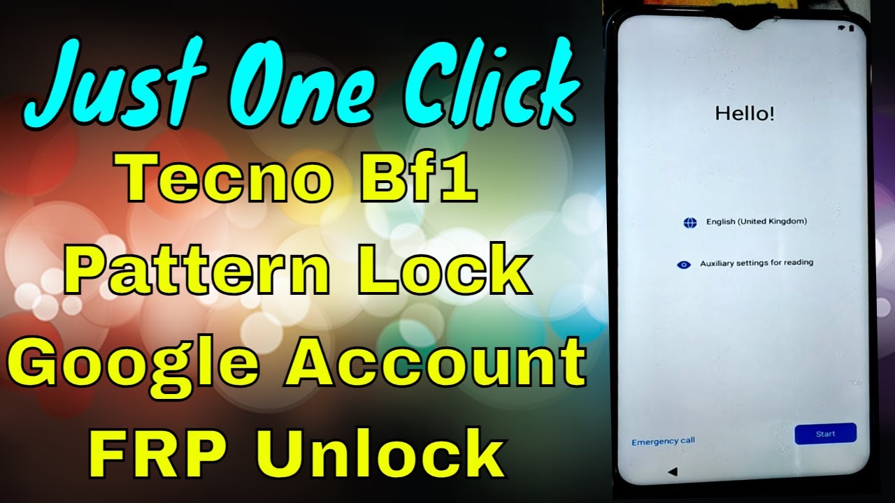 tecno b1f frp remove | tecno b1f pattern unlock | tecno b1f frp cm2 ...