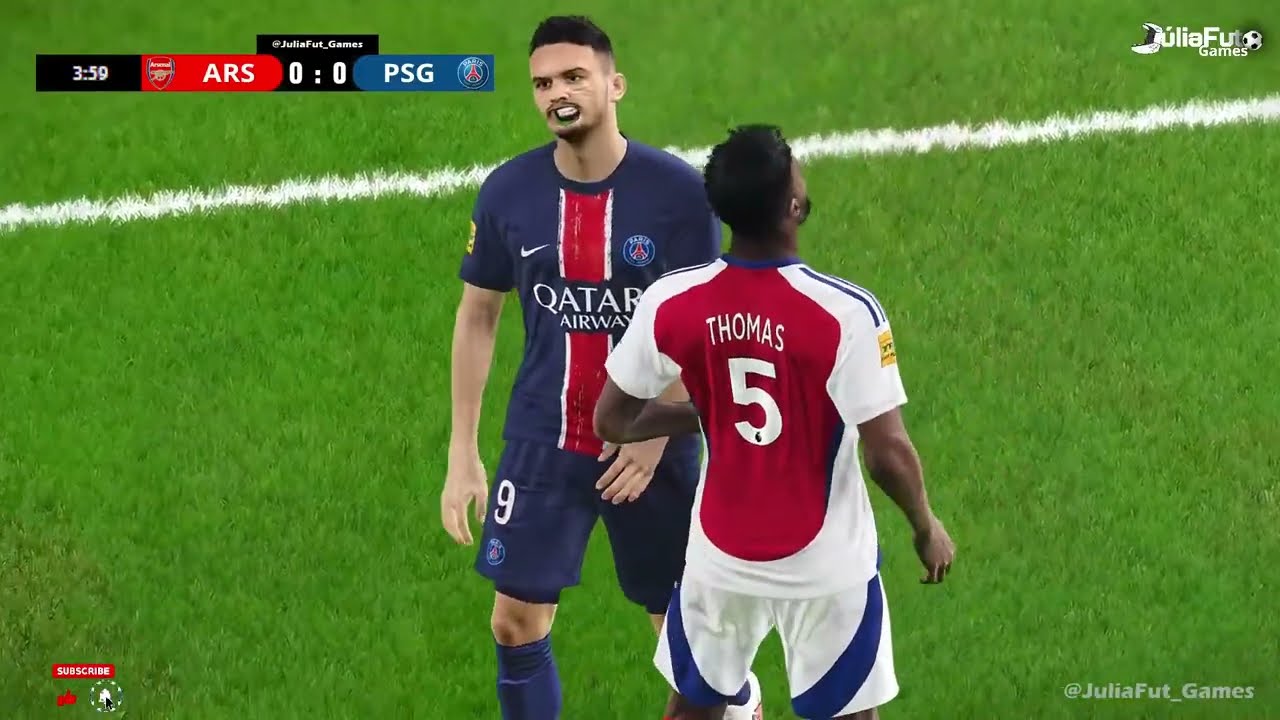 🔴LIVE | Arsenal vs PSG | Champions League 24/25 | Match LIVE Today ...