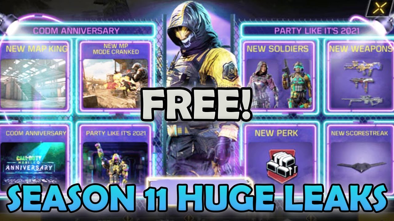 *NEW* SEASON 11 LEAKS COD MOBILE! SEAON 11 BATTLE PASS COD MOBILE (New ...