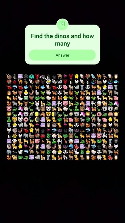 How many dino - YouTube