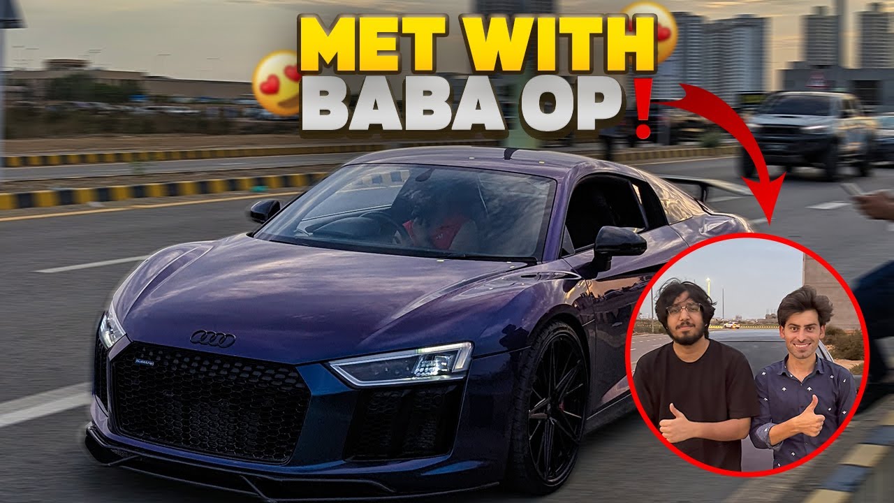 i Meet With Baba Op at Karachi Track | Saturday Track Karachi - YouTube