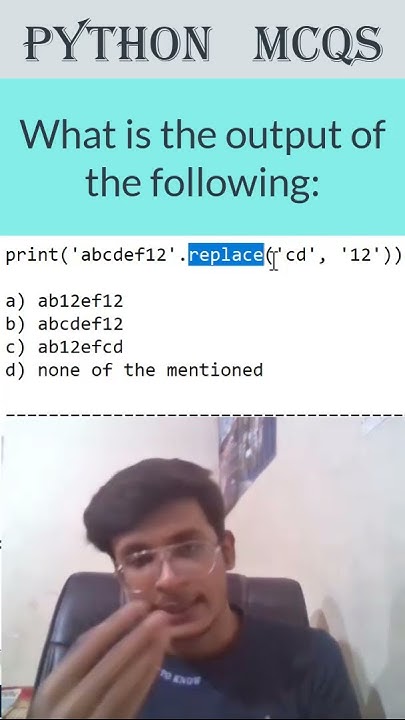 Quick Python Mcq In 60 Seconds Learn Python Fast Infytqmcq Infytq