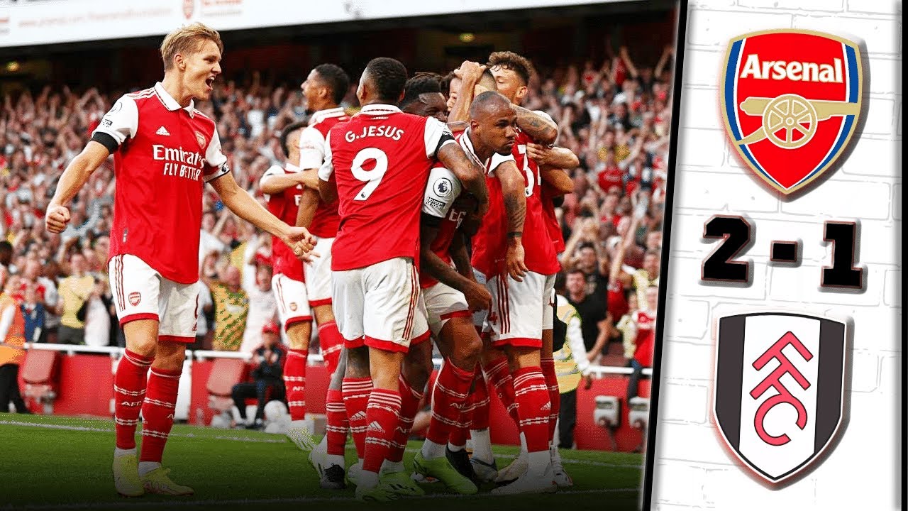 ARSENAL vs FULHAM - Highlights | All PL Goals 2022 - Martin Odegaard ...