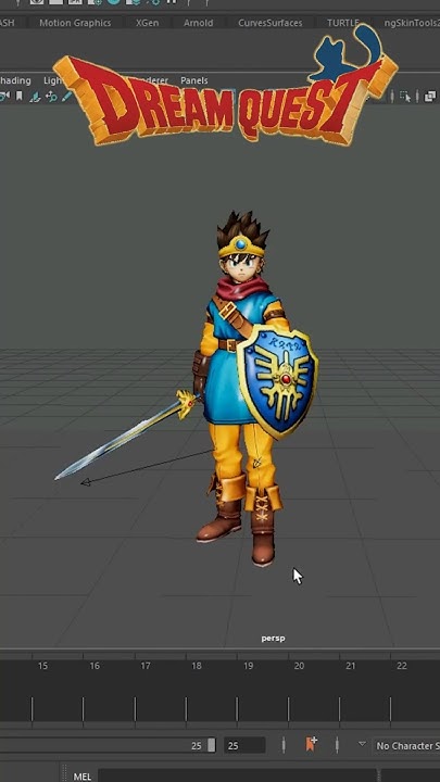 I animated the DQ Hero from scratch – Devlog Day1!/ ドラクエの勇者をゼロからアニメーション！開発ログ第1日目 #unrealengine ...