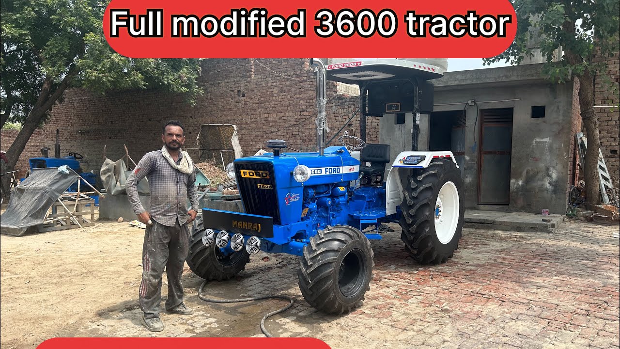 Full modified 3600 tractor ford 3600 ll overall new ll disc brake ll ...