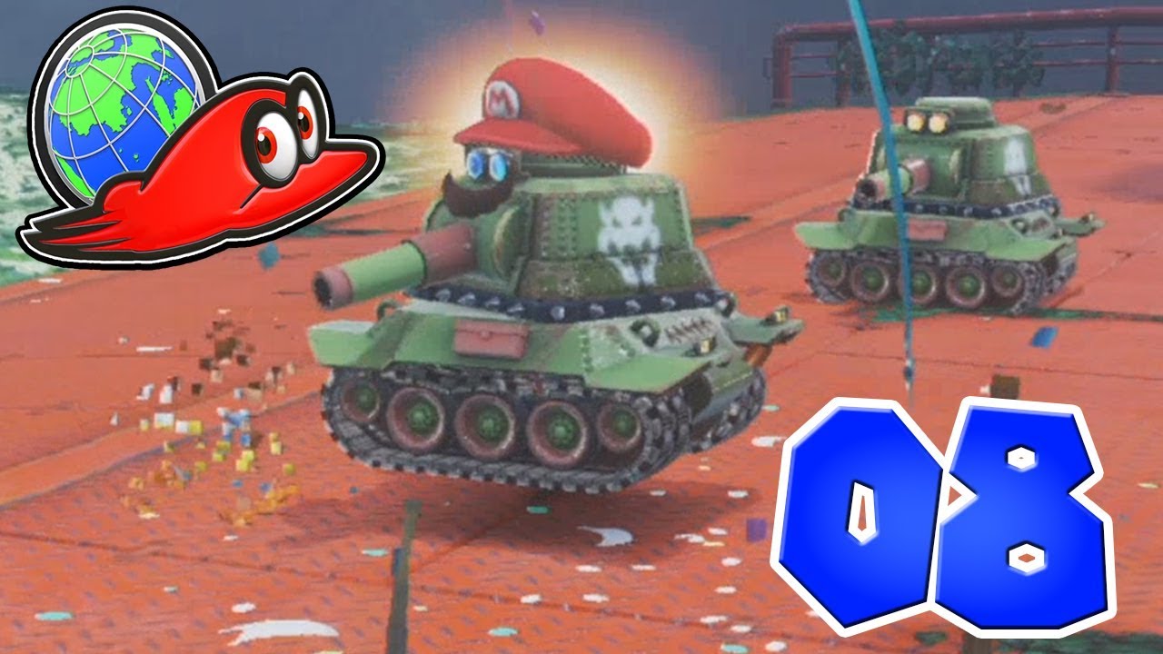 LE MONDE DES TANKS - SUPER MARIO ODYSSEY #08 - YouTube