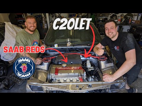 IT'S IN!!! 2.0ltr Turbo Vauxhall Nova engine conversion - YouTube