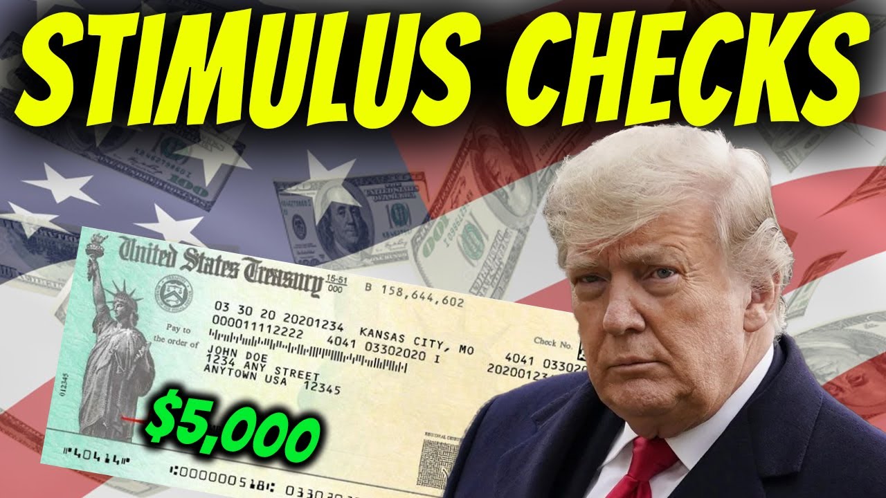 $5,000 Stimulus Checks | Important Timing For Americans - YouTube