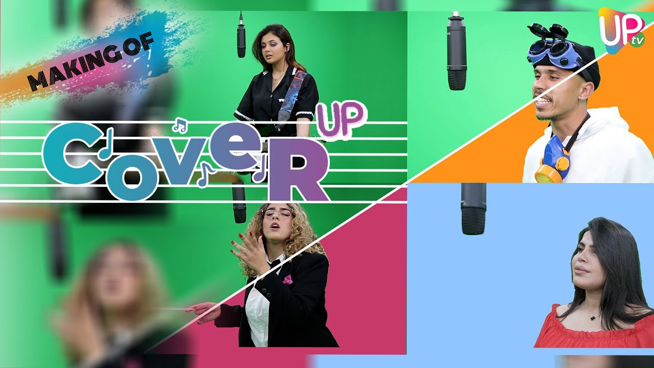 MAKING OF COVER UP كواليس تصوير البرنامج - YouTube