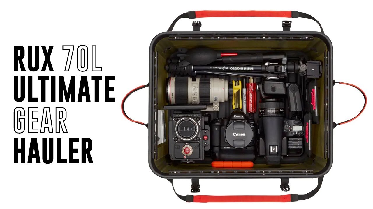 RUX 70L: The Ultimate Collapsible Portable Storage Bin Gear Hauler ...