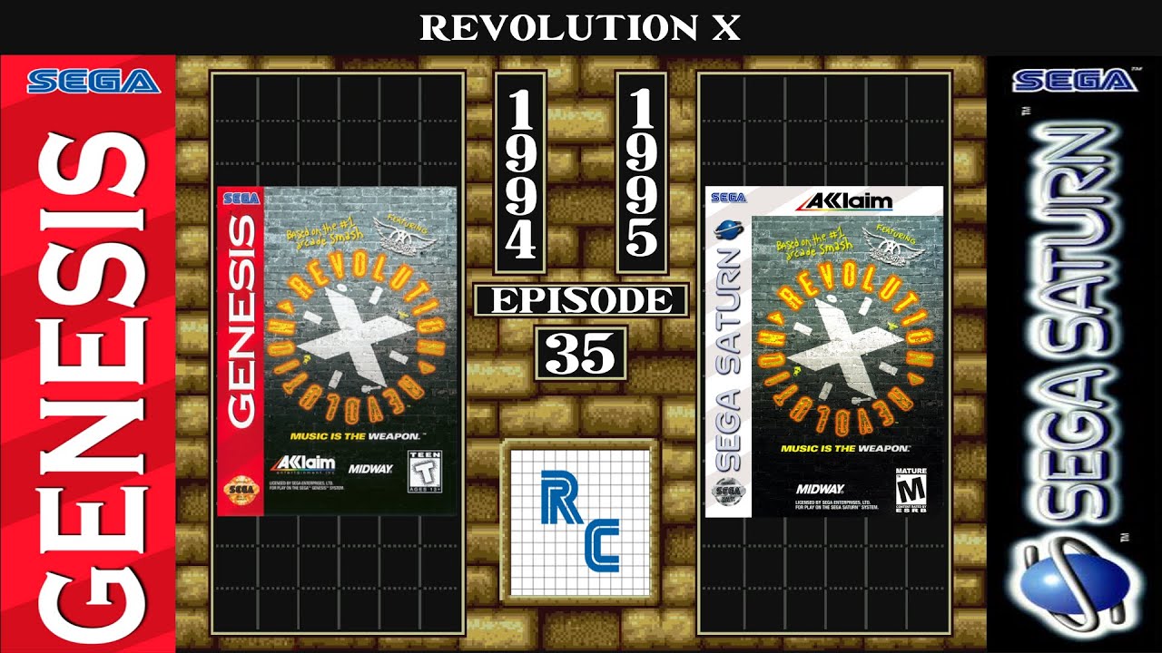 Sega Genesis Vs Sega Saturn - Revolution X - YouTube