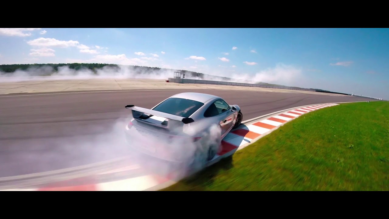 Drifting Porsche 911 GT3 - YouTube