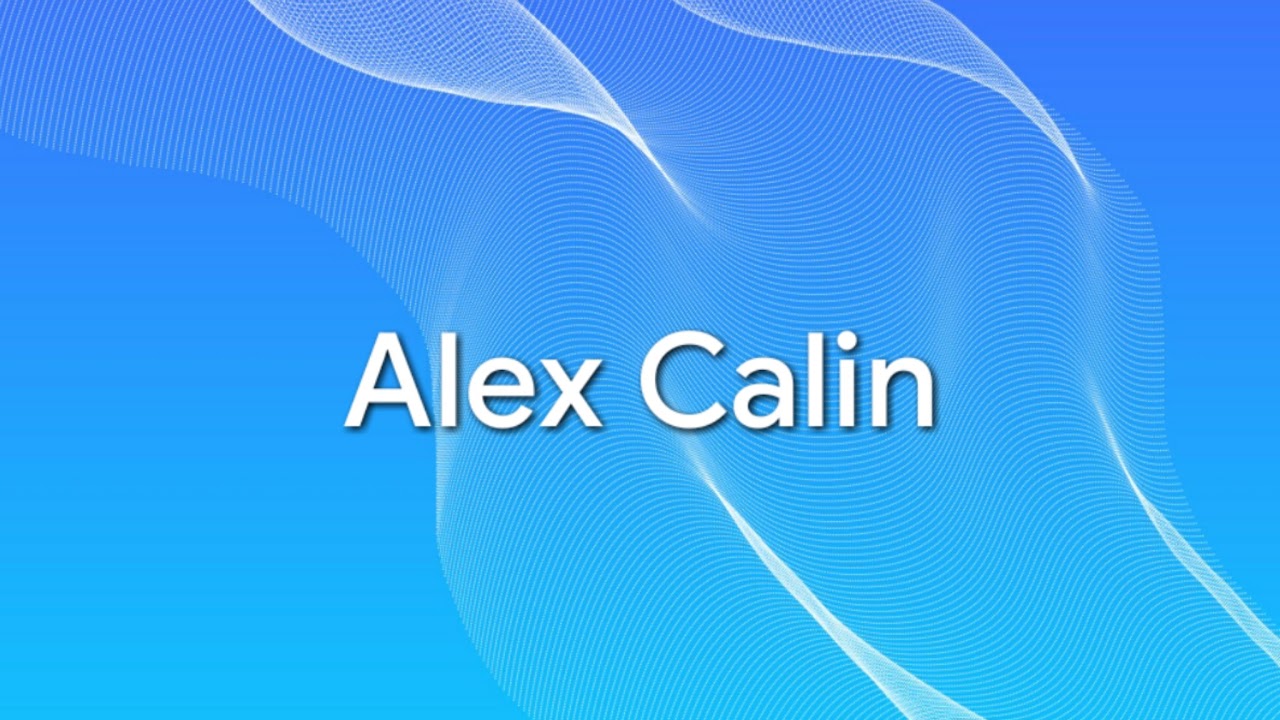 Stream live de la Alex Calin - YouTube