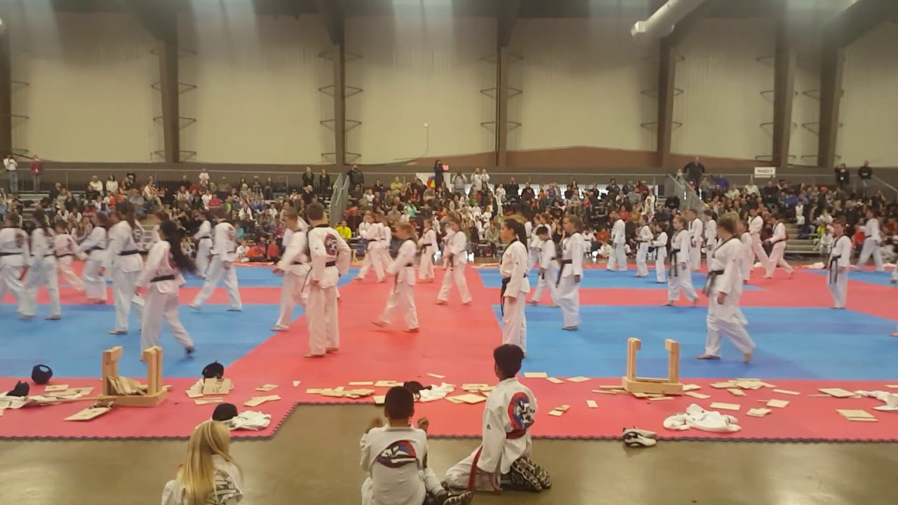 2017 Master Chong's TKD Demo Team Finale - YouTube