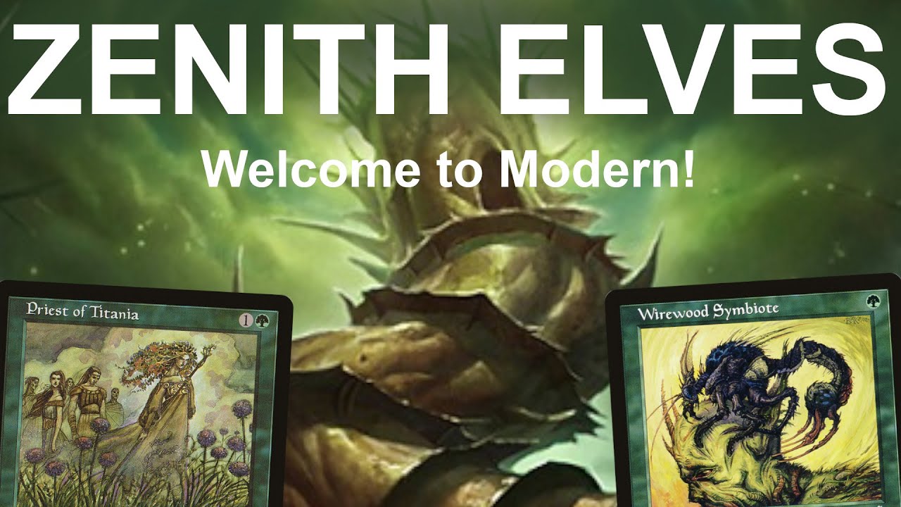ELF BALL TO THE ELF WALL! Modern Green Sun's Zenith Elves Combo. MTG ...