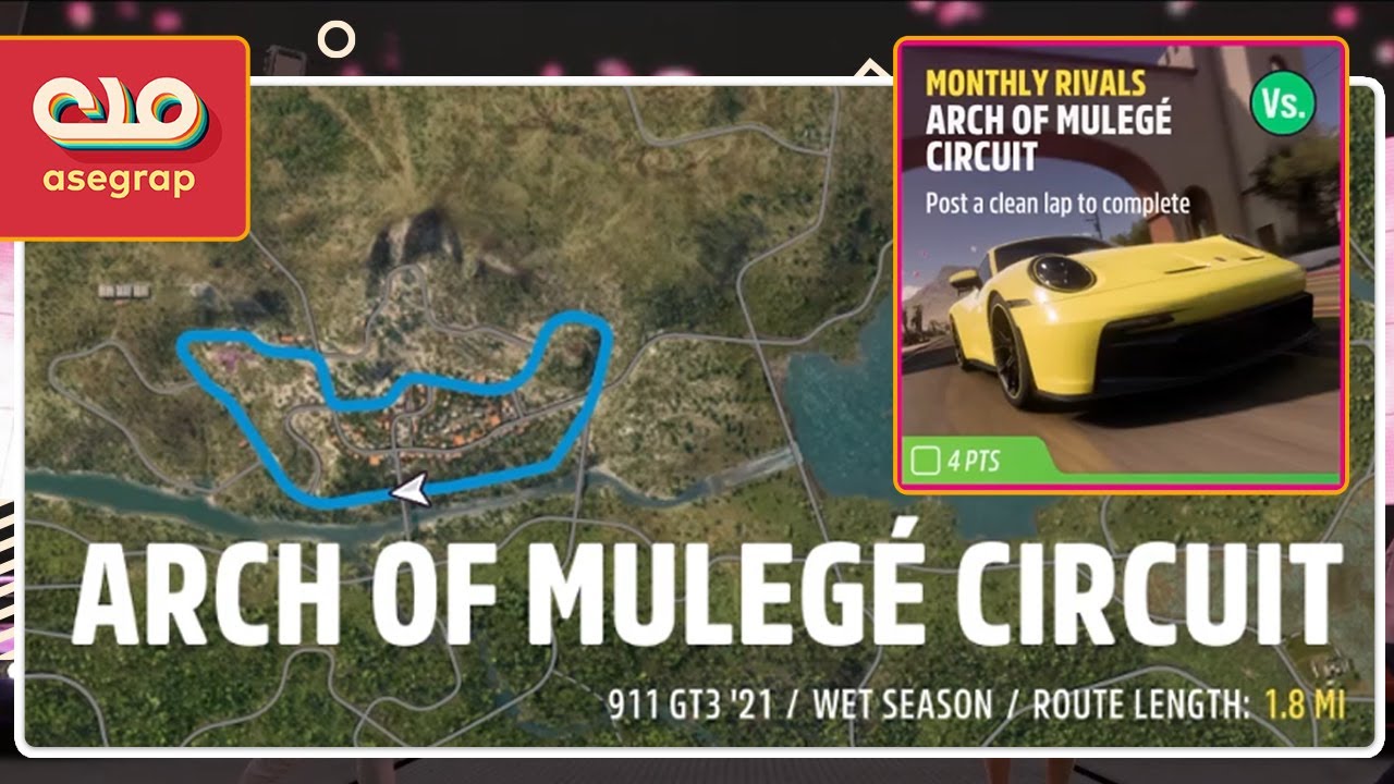 MONTHLY RIVALS - ARCH OF MULEGE CIRCUIT | SERIES 8 | FORZA HORIZON 5 ...