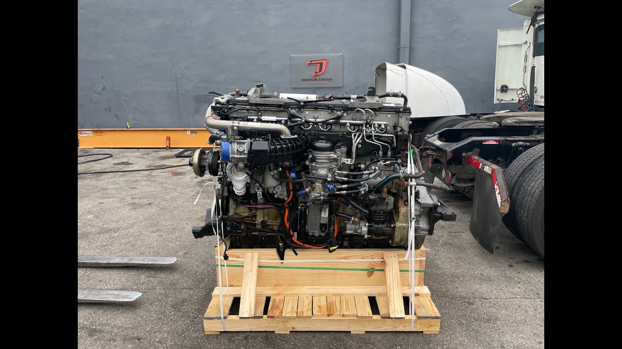 2015 Detroit DD15 Diesel Engine for sale test run at JJ Rebuilders ...