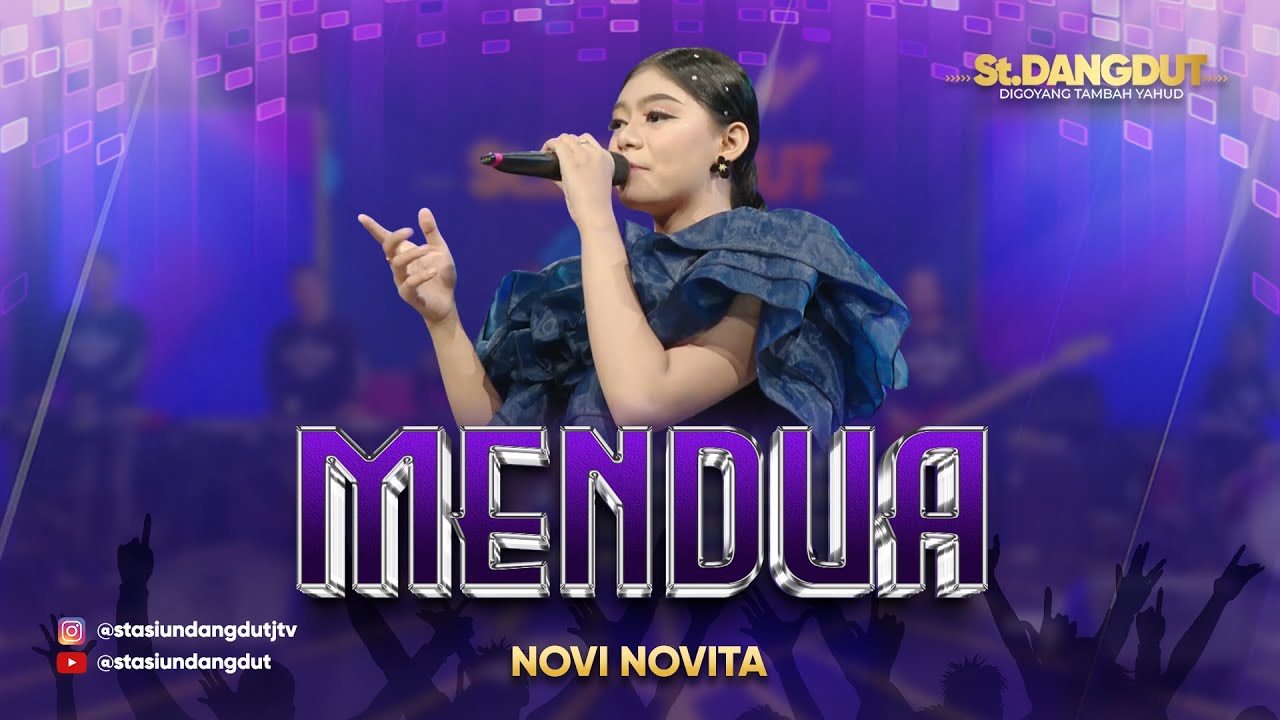 MENDUA - NOVI NOVITA | STASIUN DANGDUT JTV - YouTube