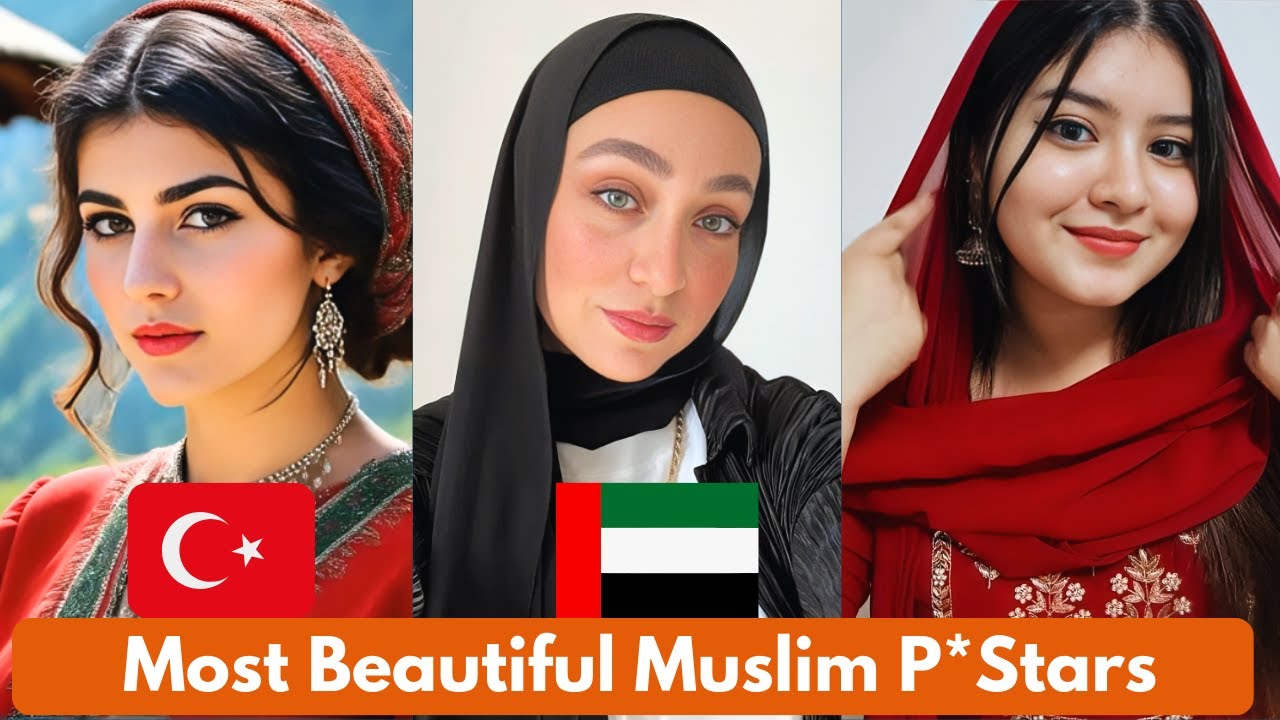 Top 10 Most Beautiful Muslim Love Stars 2025 - YouTube