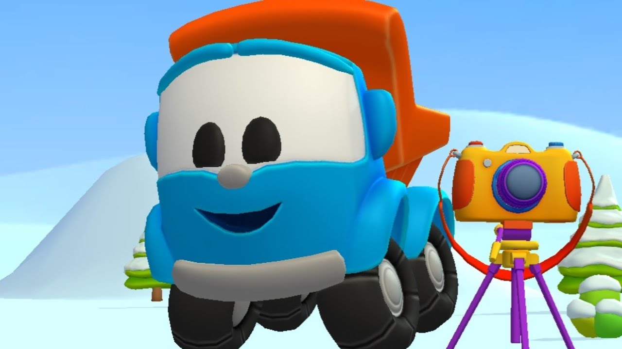 Leo the truck and friends build a moon rover, a telescope and street ...