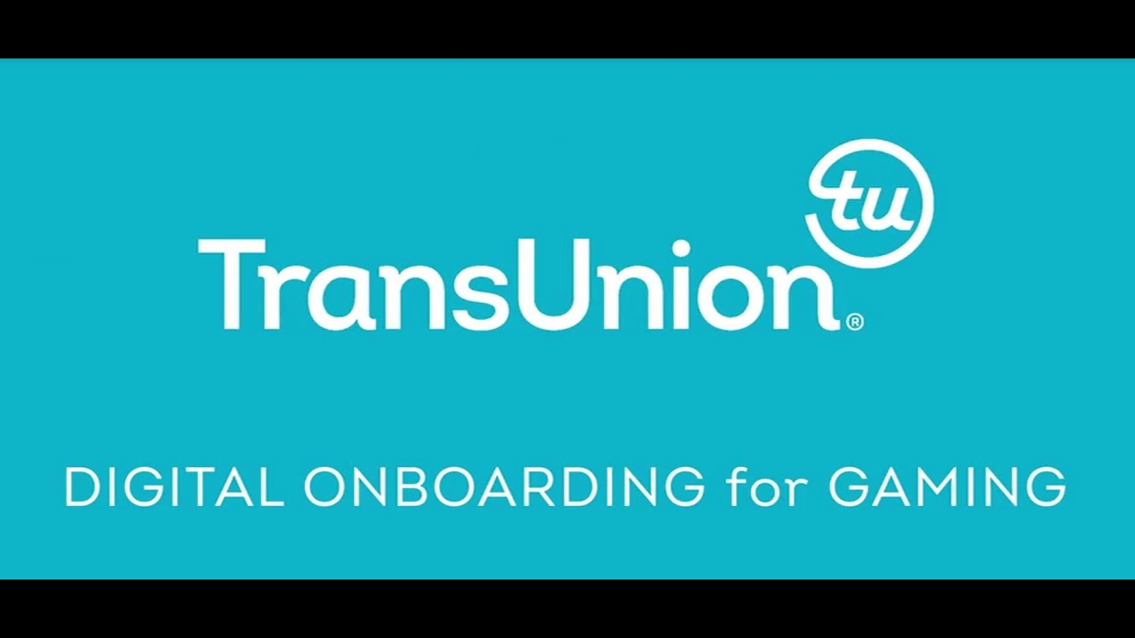TransUnion Digital Onboarding for Gaming - YouTube