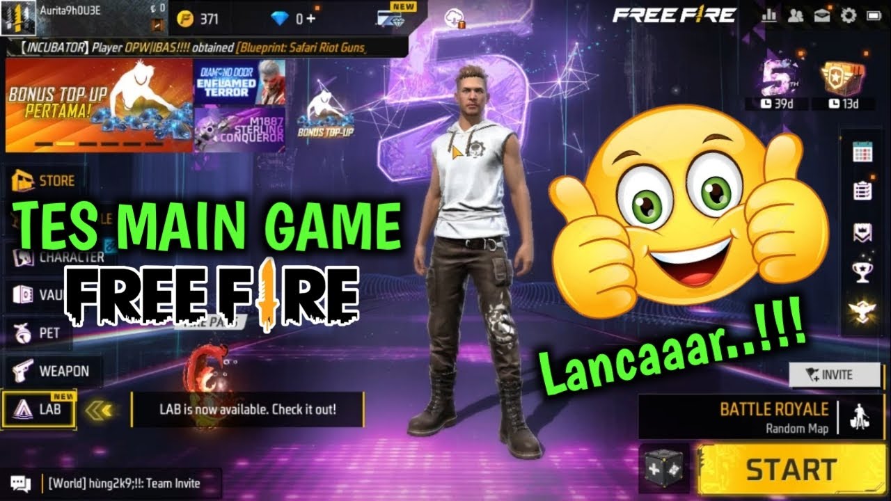 TES MAIN FF DI PC GAMING MURAH | GARENA FREE FIRE - YouTube