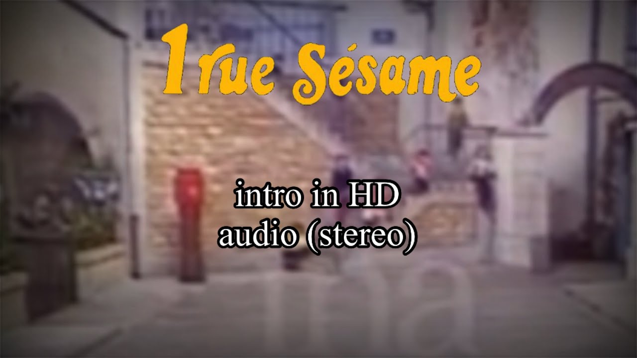 1, rue Sésame - Saison 1/2 - generique (full, early 1978) - YouTube