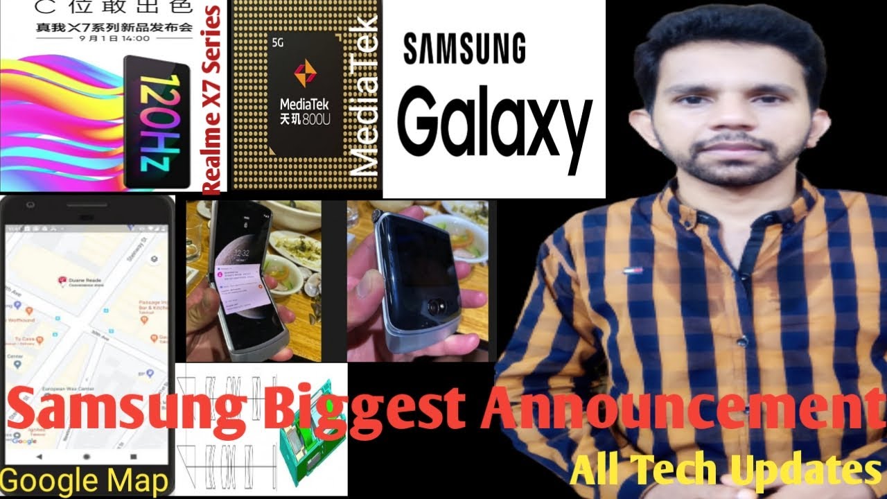 Tech ZR, latest tech, Samsung biggest announcement ever, moto razor 2 ...