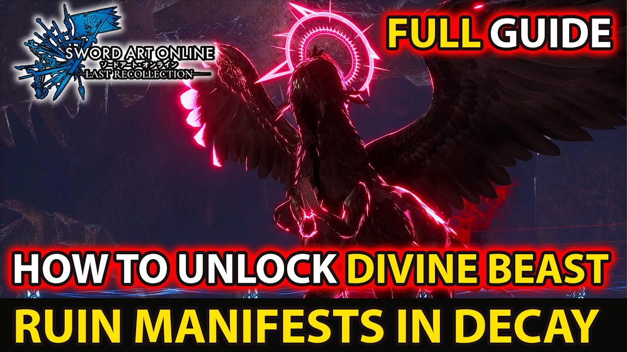 How To Unlock Hunting Quest Divine Beast (Ruin Manifests In Decay ...