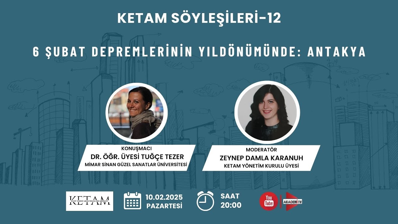 Dr. Tuğçe Tezer, 6 Şubat Depremlerinin Yıldönümünde: Antakya - YouTube