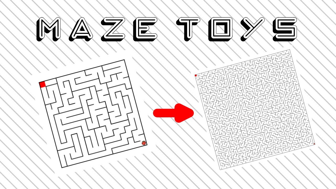 Maze.Toys - Mini → Mega Maze - YouTube