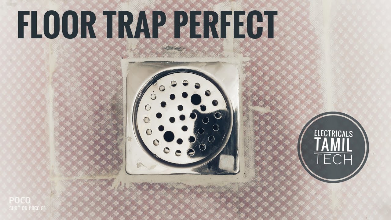 Floor trap perfect installation | Electricalstamiltech - YouTube