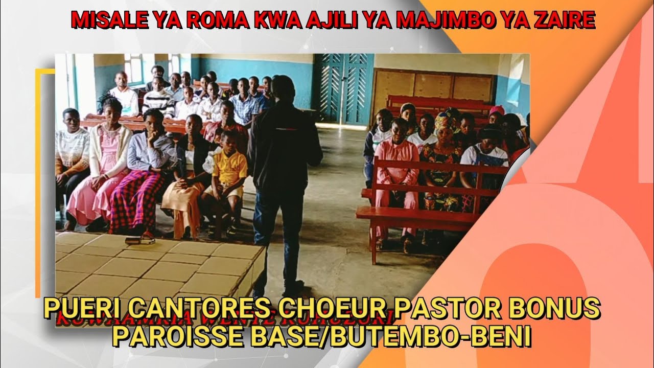 MISALE ROMA KWA AJILI YA MAJIMBO YA ZAÏRE (RITE ZAÏROIS) - YouTube