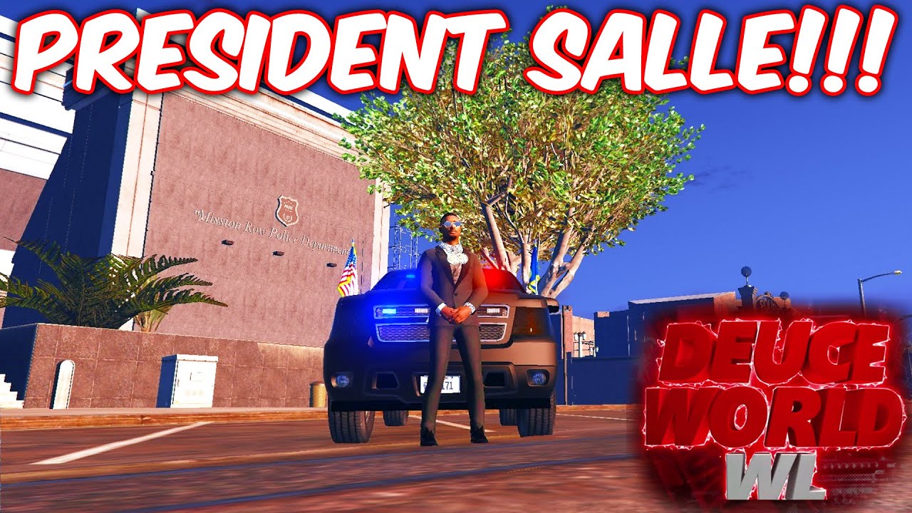 PRESIDENT SALLE | GTA 5 RP | Deuce World RP - YouTube