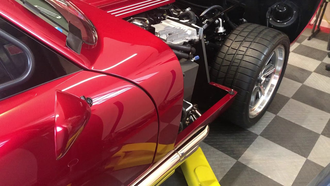 Gen 3 Coyote in Factory Five Daytona Coupe - YouTube