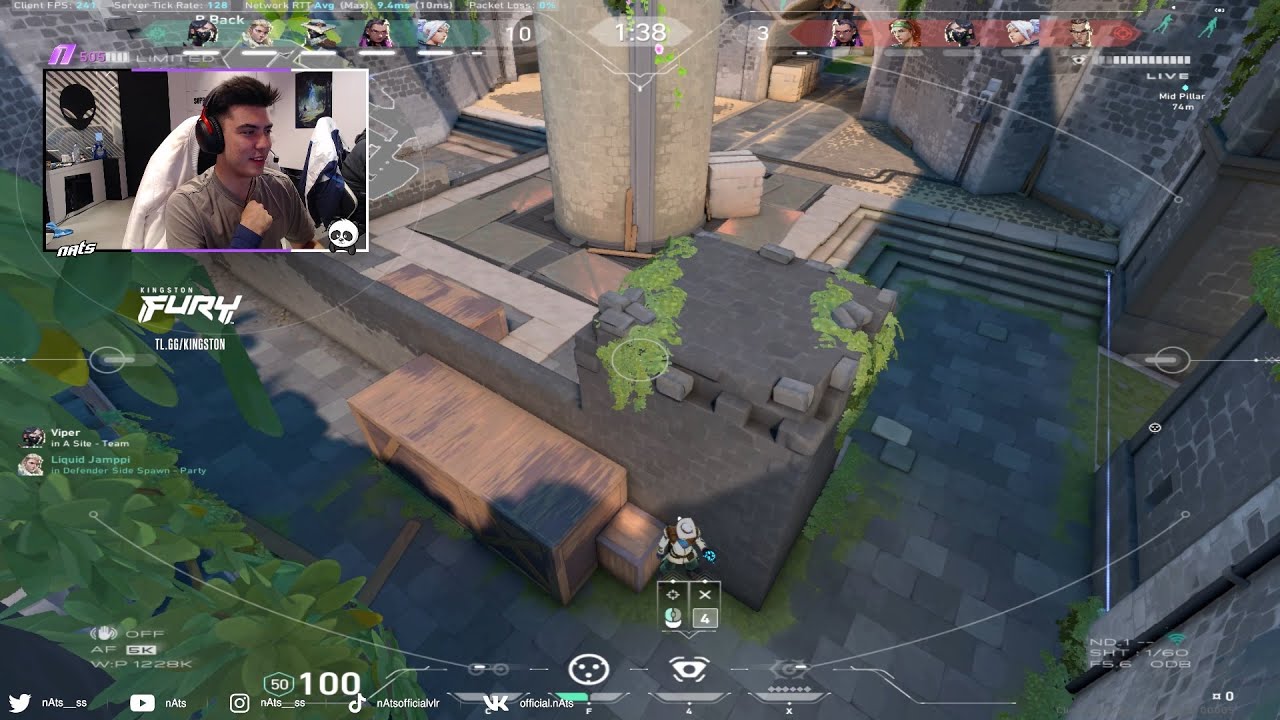 LIQUID NATS BREEZE CYPHER VALORANT RANKED GAMEPLAY [Full Match VOD ...