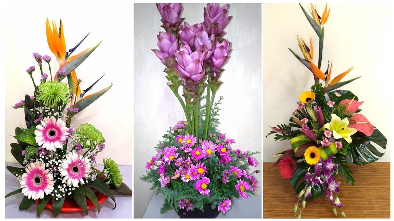 striking & splendid flower arrangement ideas - YouTube