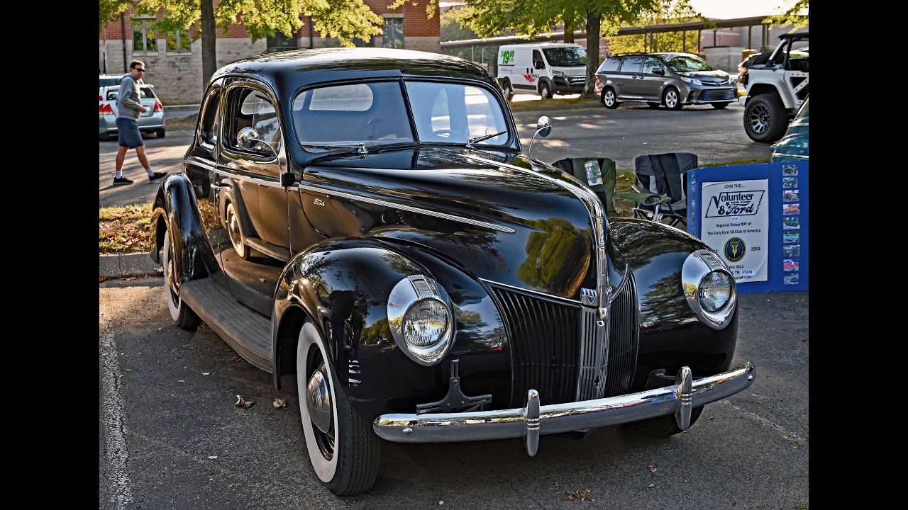 Hitting on all Eight....The 1940 Ford V8 Standard Coupe - YouTube