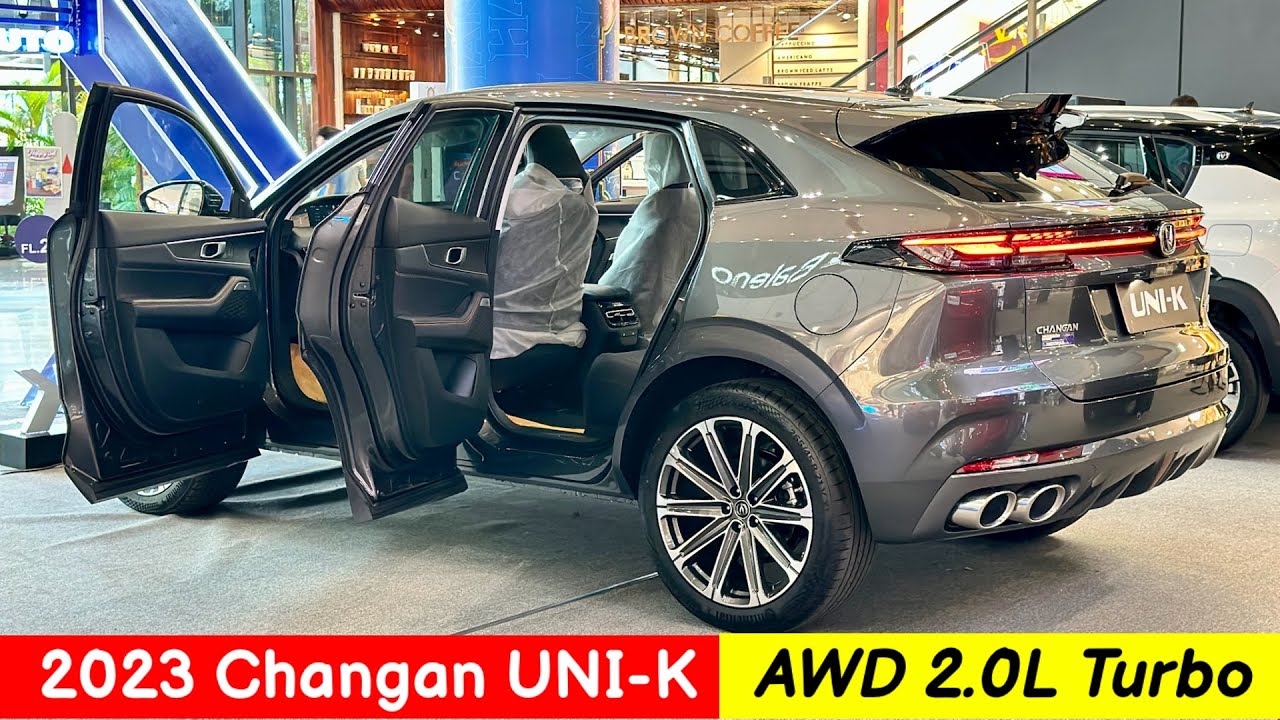 2023 Changan UNI-K AWD 2.0L TurboCharge - Interstellar Grey Color - YouTube
