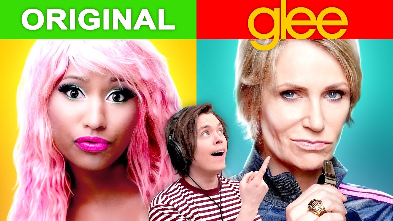 Popular Songs vs Their Glee Versions #2 - YouTube