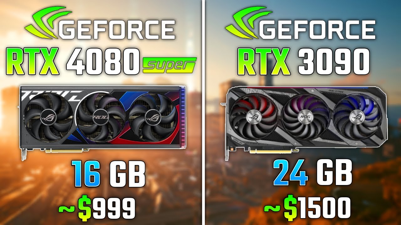 RTX 4080 SUPER vs RTX 3090 | Test in 6 Game - YouTube