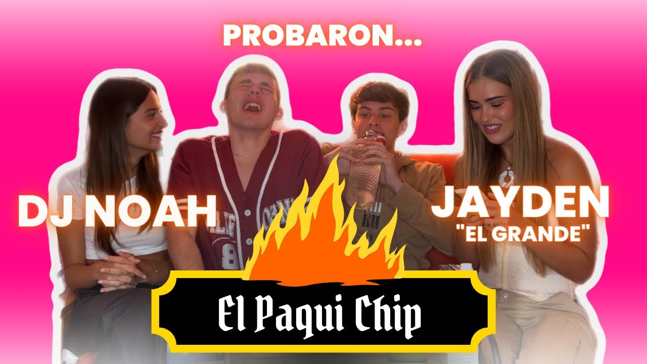 PROBAMOS EL CHIP MÁS PICANTE DEL MUNDO con el Cast de GinaYei (Gustavo ...