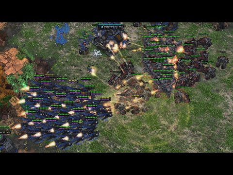 Mass Cyclone vs Mass Raven - TvT Starcraft 2 - YouTube