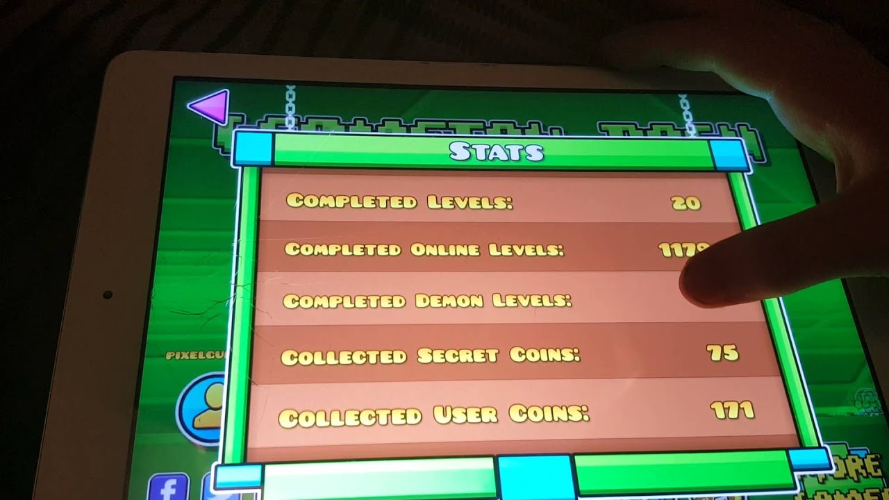 All My Stats In GD - YouTube