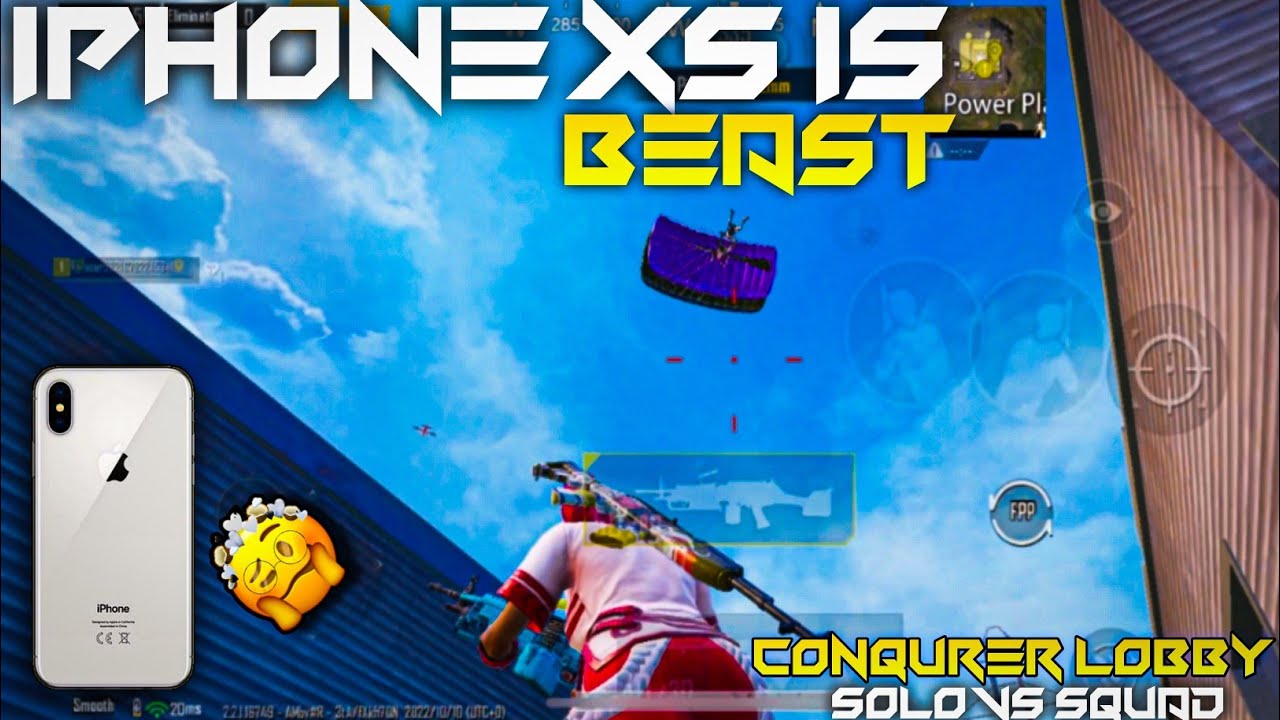 BEAST ! IPHONE XS IS BEAST IN 2022 | PUBG MOBILE TEST | SOLO VS SQUAD ...