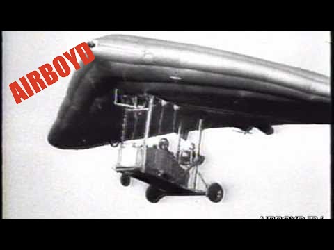 Flying Mattress - Balloon-o-plane - Aerial Flivver (1955) - YouTube